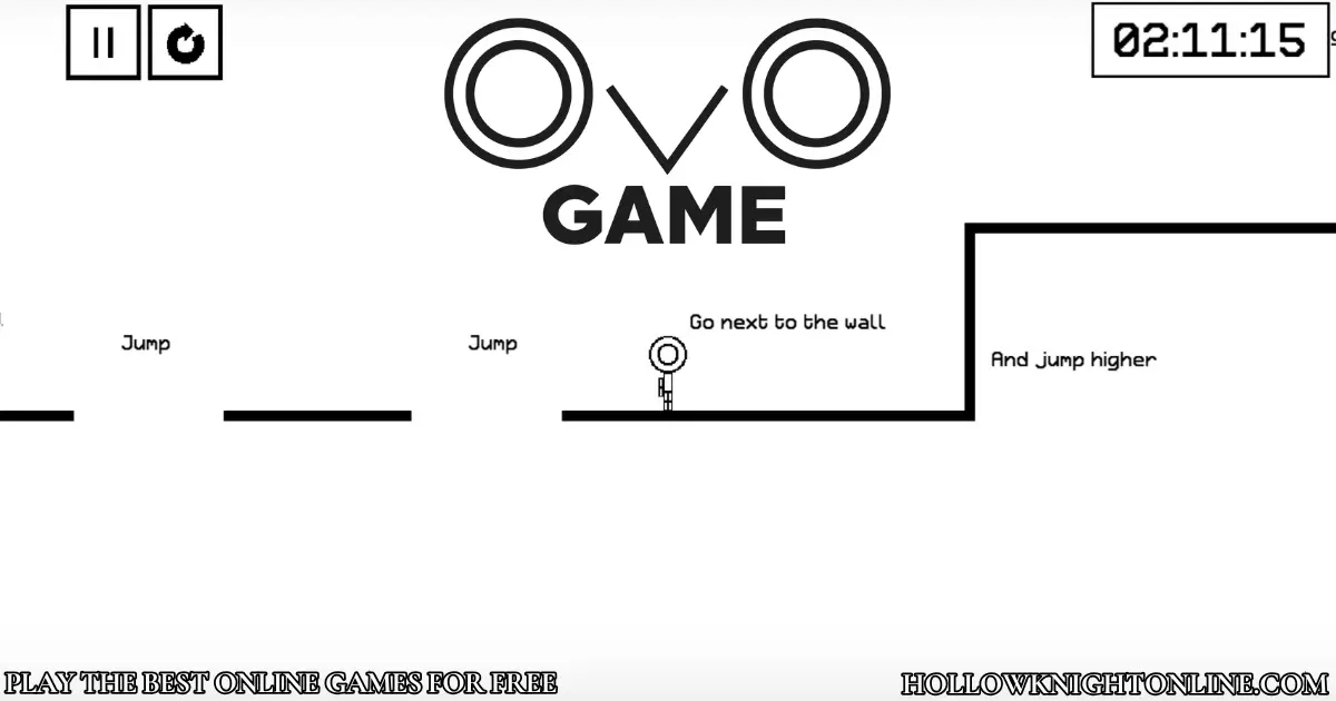 OvO Game ⚪ Play Online Free | Skill Stickman Platform Game